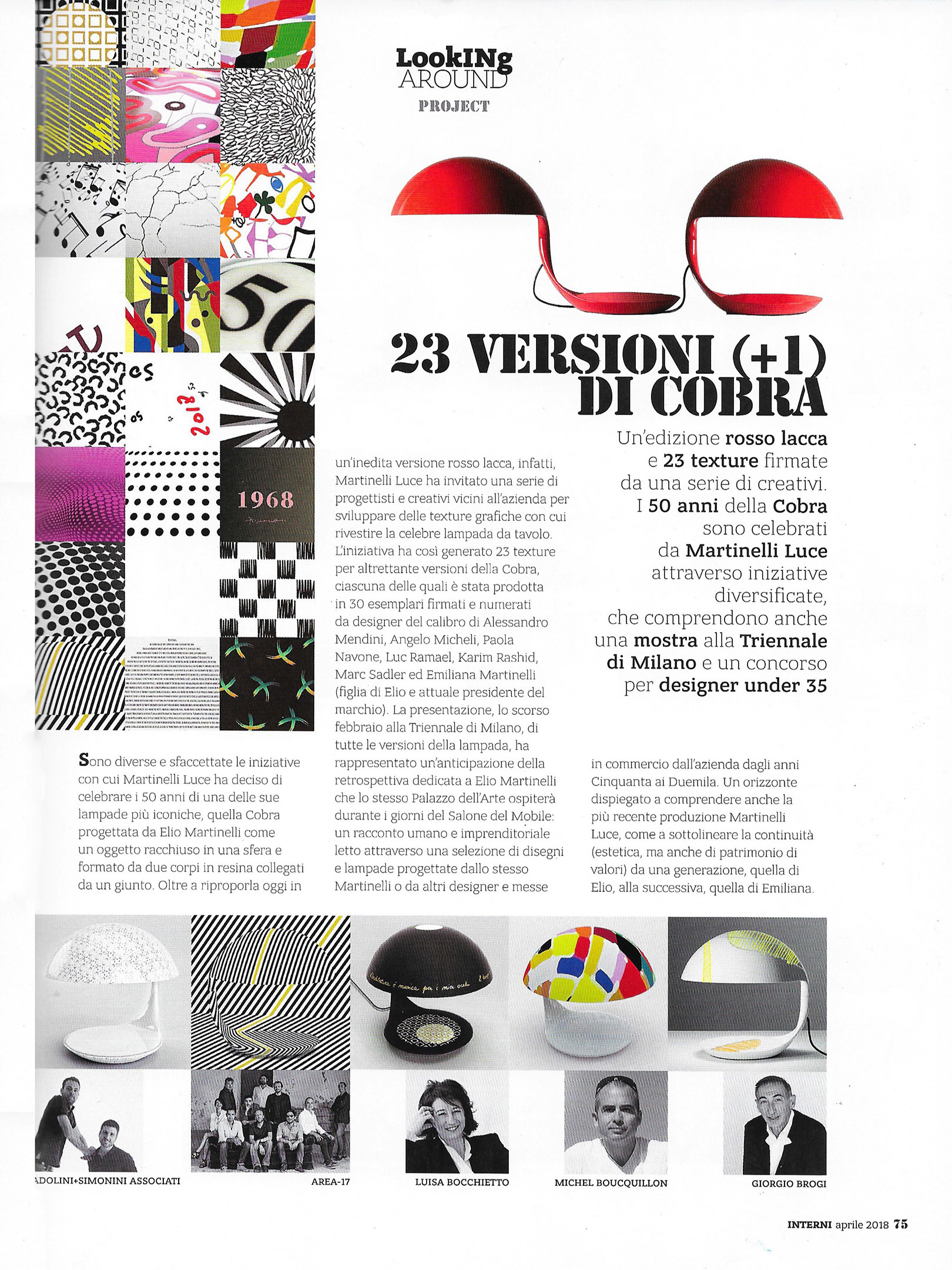 Cobra 50 on Interni | Area-17 Architecture and Interiors